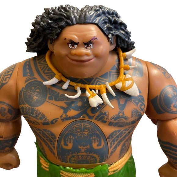 Hasbro | Toys | Disney Moana Maui Talking Action Figure Doll 5 2015 ...